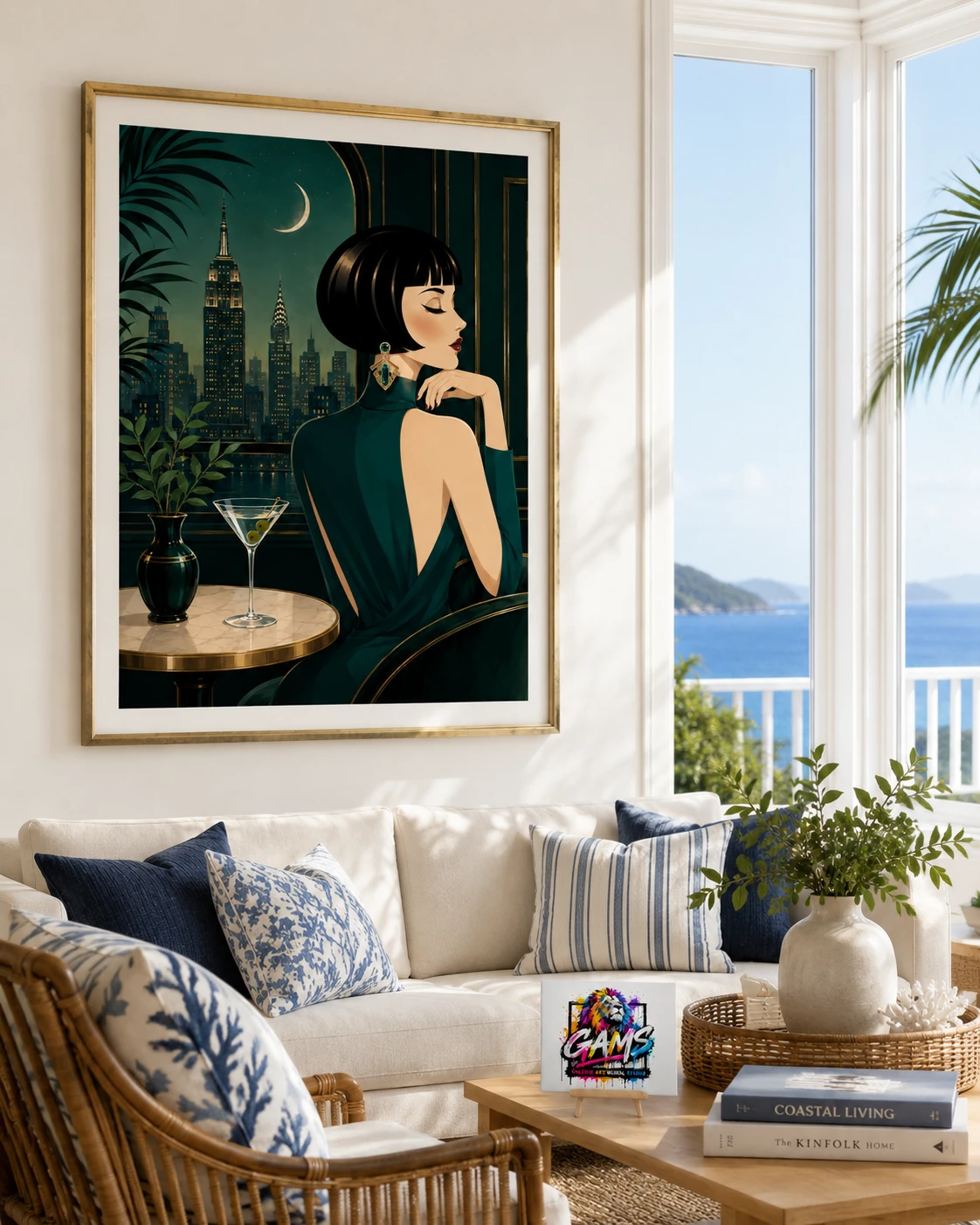 ART MURALE AFFICHE +CADRE GAMS CREATIVE GROUP | Opla